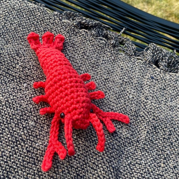Lobster Crochet Pattern | Amigurumi PDF | LOW-SEW! - Etsy