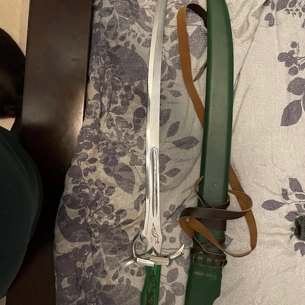 Custom Riptide Sword of Percy Jackson, Forged Olympians Sword ...