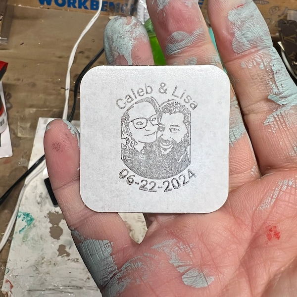 Face Stamp / Make the Stamp in Your Likeness / Custom Portrait Stamps ...