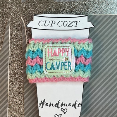 Camping Felties Pair, CAMP, Happy Camper ,perfect for Badge Reel ...