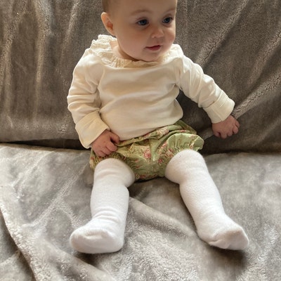 Bloomers, Floral Bloomer Shorts, Diaper Nappy Cover, Girls Romper ...