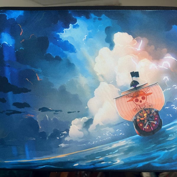 Black Green Pattern Desk Mat, Fanny Gaming Mouse Mat, Keyboard Laptop ...