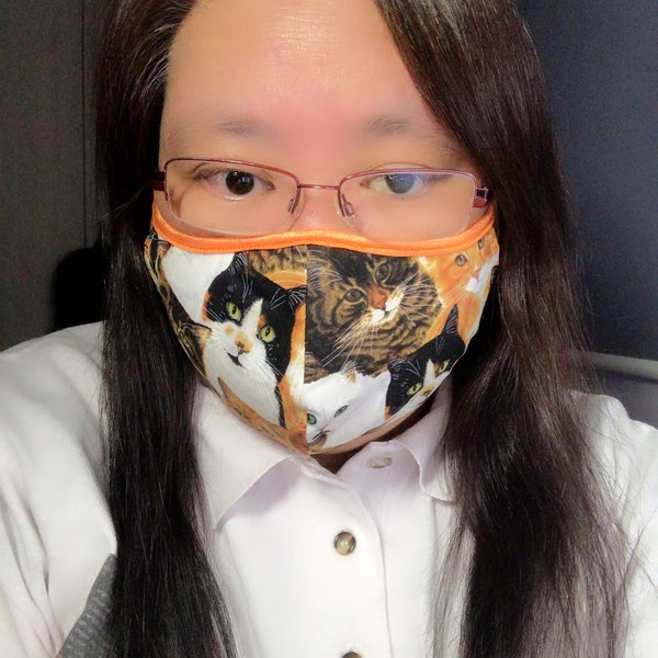 Collectible Design, Hand-crafted, High Fashion Face Masks With an Asian ...