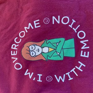 Daria Shirt, I'm Overcome With Emotion, 90s Retro Shirt, Daria TV Show ...