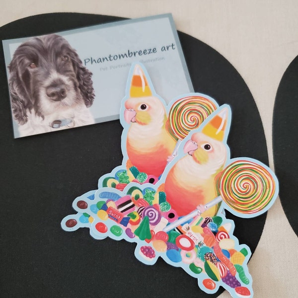 Conure Stickers / Cute Conures / GCC Green Cheek / Green Cheek Conure ...