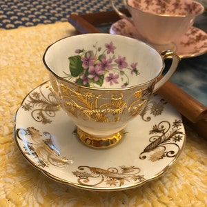 Antique Hand Painted Nippon Tea Set teapot-cups-saucers Made in Japan ...