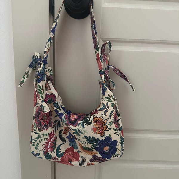 Mini Shoulder Bag With Ribbons and an Inner Pocket - PDF Sewing Pattern ...