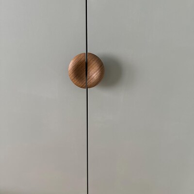 Wooden Drops Set of 7, Water Drop Hooks, Oak Wood Hangers, Modern Coat ...