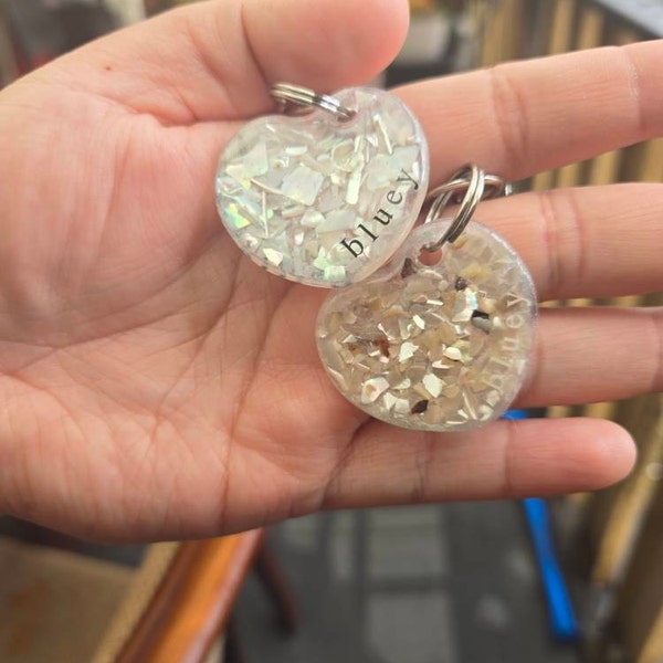 Rose Pet Tag- Custom Color 3D Printed Dog Tag, Cat Tag, Pet ID - Etsy