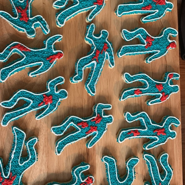 Crime Scene Cookie Cutter- Fast Shipping - Sharp Edges - Exceptional ...
