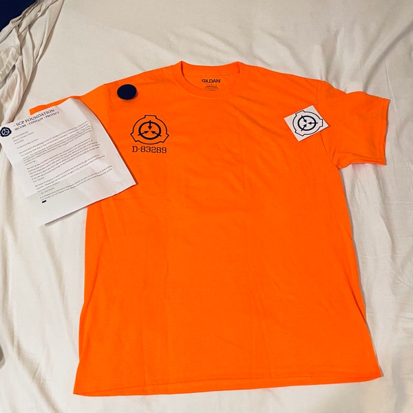 SCP Foundation D-class Tee - Etsy