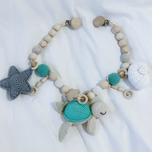 Stroller Chain Clip on Toy Cute Gift for New Mom, Children's Car Chain ...