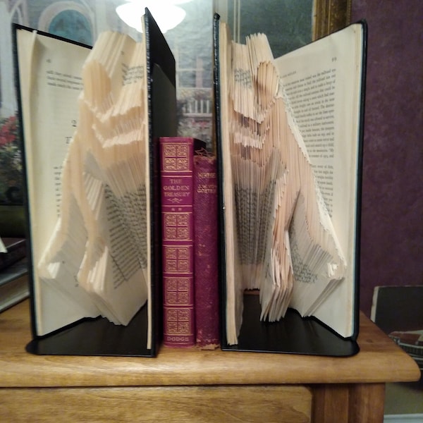 Book Folding Pattern - BOOK ENDS - 196 Folds + Tutorial With Simple ...
