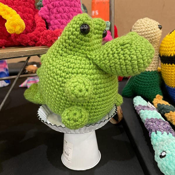 Frog Amigurumi Crochet Pattern, Boris the Frog - Etsy