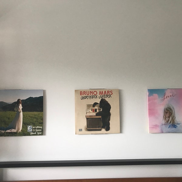 Vinylrax Double Album Display Brackets - Showcase Your Vinyl Passion ...