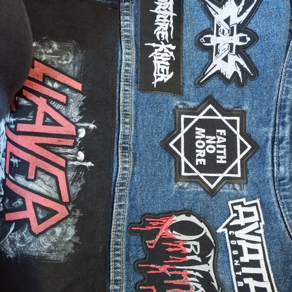 Slipknot Patch – Red Logo Cut-out (10 × 4 Cm) – Official Sew-on Nu ...