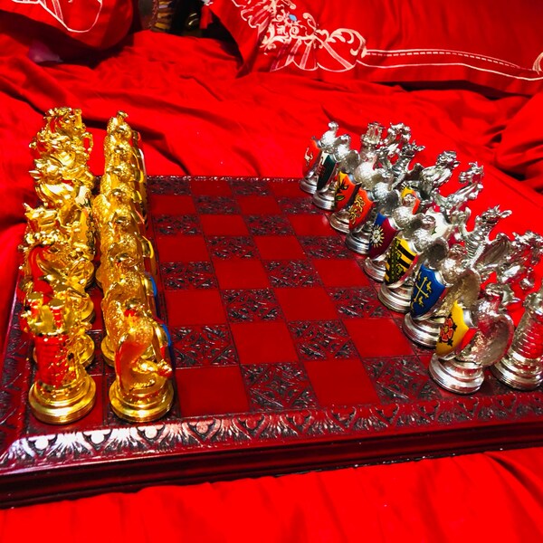 Beatrix Potter Chess Set - Peter Rabbit Chess Set - Unique Themed Chess ...