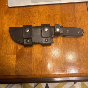 Kabar Becker BK2 or Esee 5 Handmade Scout sheath Only 4-5 Week Wait ...