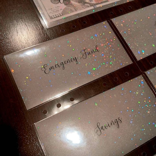 Starlight Vellum Custom Cash Envelopes | Starlight | Laminate | Cash ...