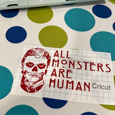 All Monsters Are Human // AHS Tate SVG // American Horror Story Digital ...