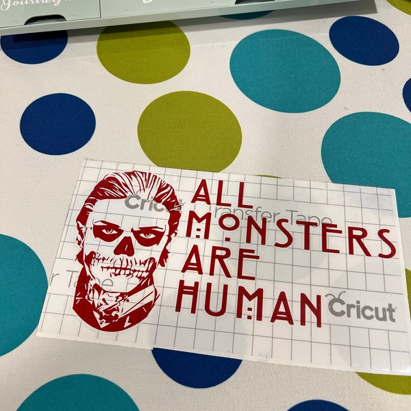 All Monsters Are Human // AHS Tate SVG // American Horror Story Digital ...