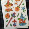 Cosmic Snacks Sticker Sheet 18 Cute Matte Vinyl Waterproof Stickers ...