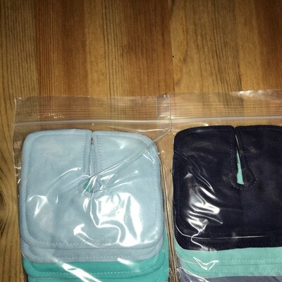 Solid Color Trach Pads Tracheostomy Pad Trach Dressing Tracheostomy ...