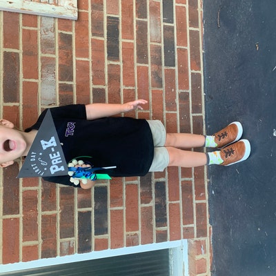 First Day of School Pennant 30 Printable Flags Sign Prop Pre-k ...