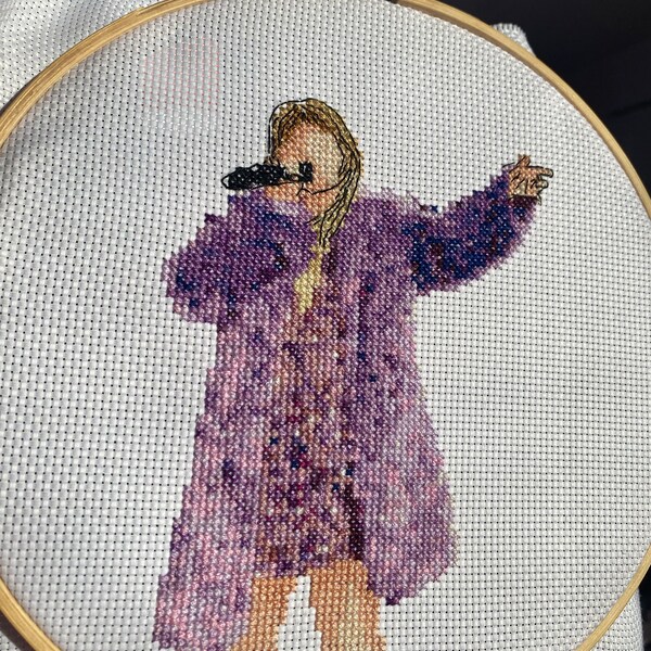 Taylor Swift Grammy's 2021 Folklore Performance Cross Stitch Pattern ...