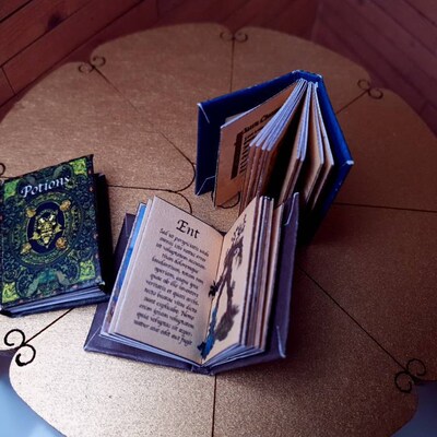 3 Printable Magical Books With Pages Spells, Potions and Magical ...