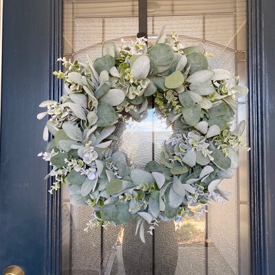 Extra Large Everyday Greenery Wreath, Wedding XL Wreath, Church Door ...