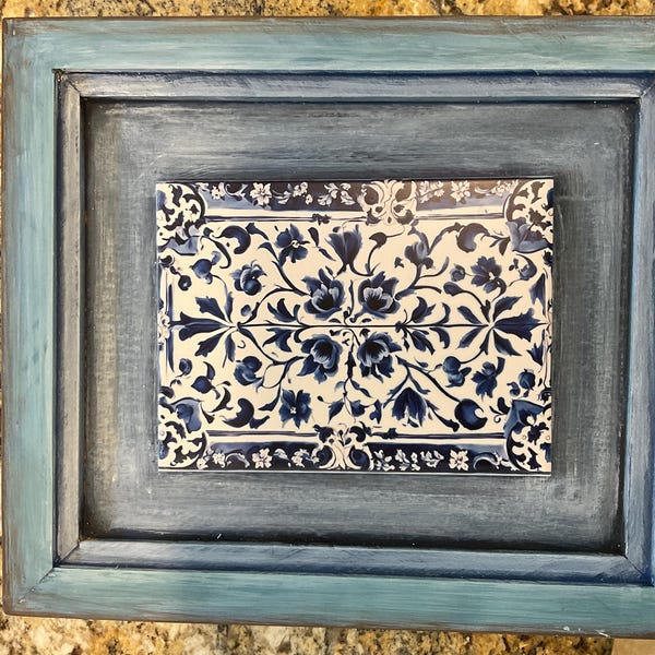 Palestinian Mosaic Art on Ceramic Tile, Free Palestine Decorative Tile ...