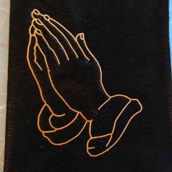 Praying Hands Machine Embroidery Design, 12 Sizes. Christian Machine ...