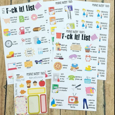 Mommy & Son Time Planner Stickers Family Planner Stickers - Etsy