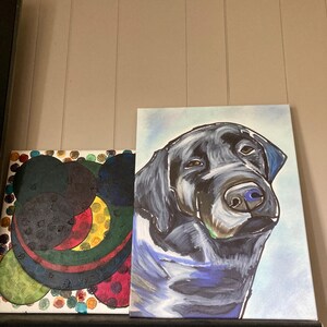 Funny Dog Pop Art Prints, ANIMAL Canvas Print, Colorful Poster, Animal ...