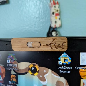 Real Wood Webcam Cover Protect Your Privacy Lumber Armor / Kamshield ...