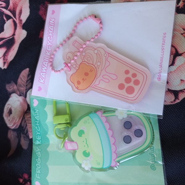 Pastel Pink Chibi Cappuccino Ballerina Sticker ~ Sparkly Coffee Lover ...