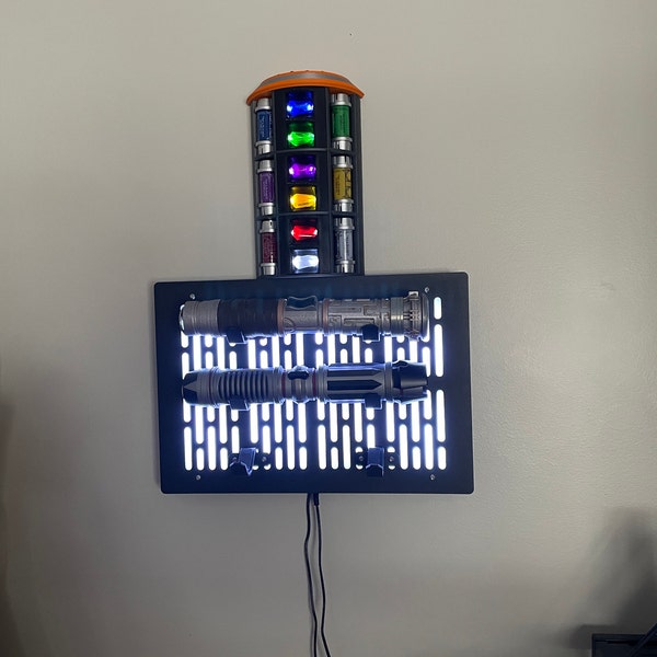 ALL NEW! Savi's Workshop LED Kyber Crystal and Lightsaber Display ...