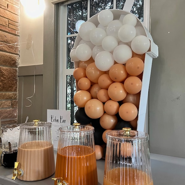 DIY Boba TEMPLATE ONLY, Boba Party Ideas, Bubble Tea Party, Boba Tea ...