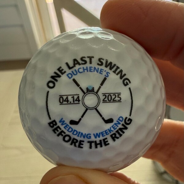 Humorous Golf Gift - Golf Ball Gift - Customized Golf Ball - Humor Golf ...