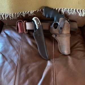 Smith & Wesson Model 19 K Frame Revolver Holster - Etsy