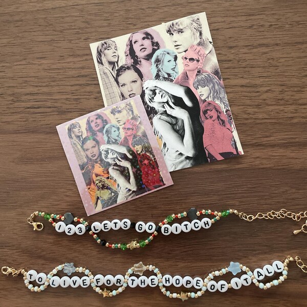 Taylor Friendship Bracelet | Adjustable | Custom and Personalized | for ...