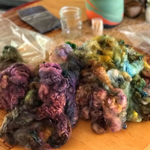 Shipwreck 4 Oz Dorset Roving / Wool for Spinning Yarn, Wet or Needle ...