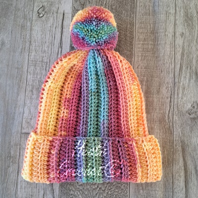 2 PATTERN BUNDLE Crochet Easy Beanie Crochet Ribbed Beanie - Etsy