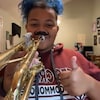 Clarinet-stache by Brasstache Clip-on Mustache for Clarinet - Etsy