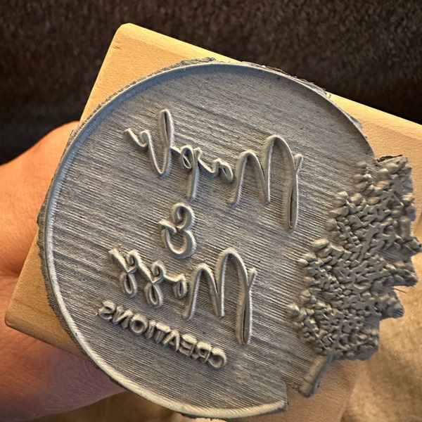 UV INK Self Inking Logo Stamp Black Light UV Light Rubber Stamp - Etsy