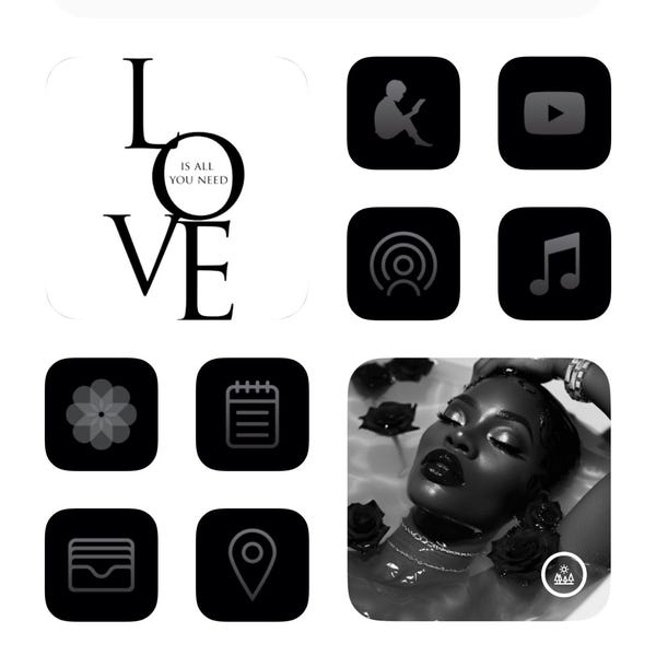 Gentle Dawn iPhone Icon Set, 800 + Icons With Free Wallpapers and ...