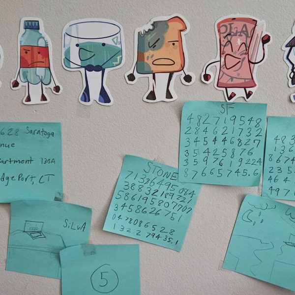 Two Keychain Object Show BFDIA BFB TPOT Battle for Dream Island - Etsy