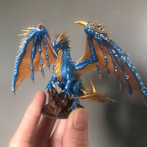 Vouivre Soldier Roar, 3d Printed RPG Miniature Model, Dugeons and ...