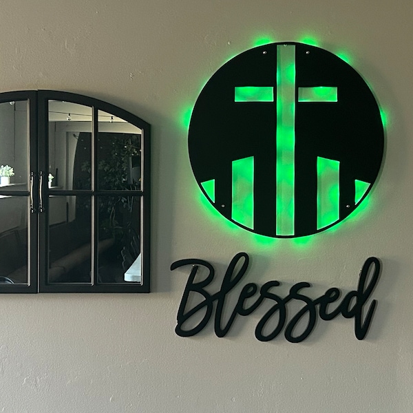 Custom LED Logo Sign / Light up Custom Logo Metal Sign / Choose Your ...